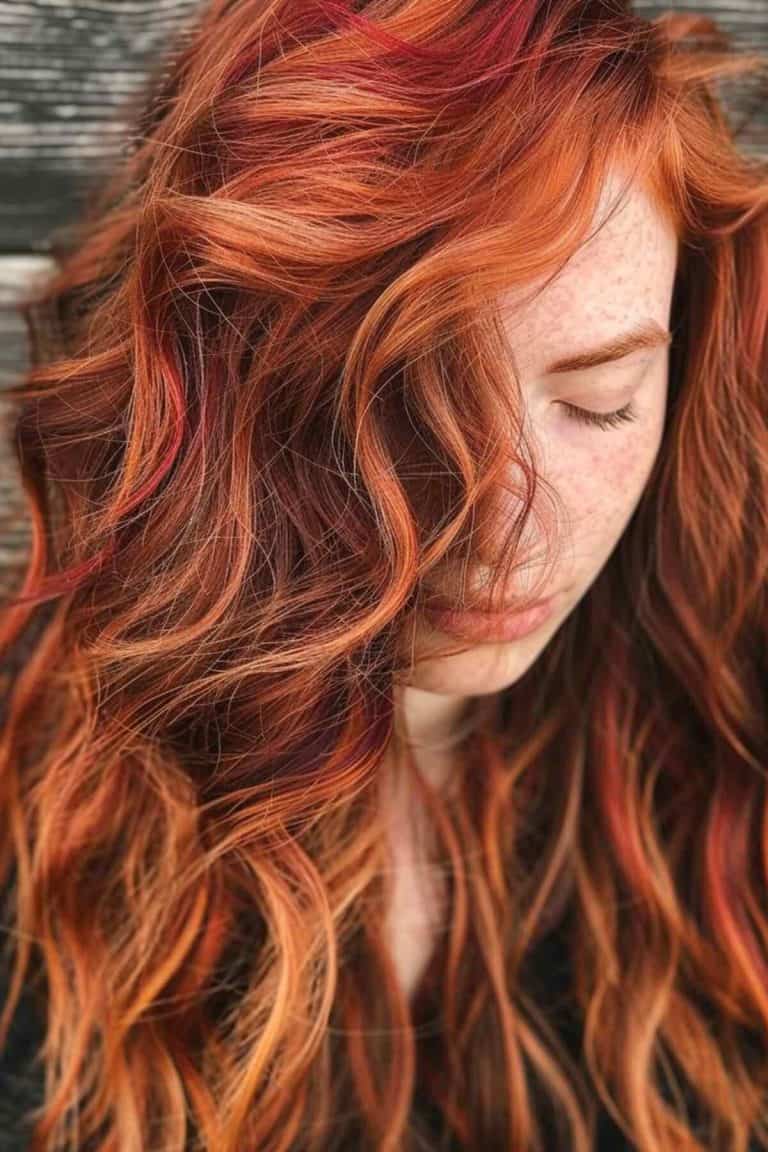 Red Hair With Highlights: 20 Gorgeous Styles To Try