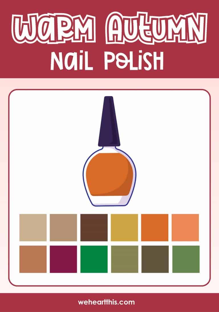 Warm (True) Autumn Color Palette: Makeup, Hair, & Fashion Guide