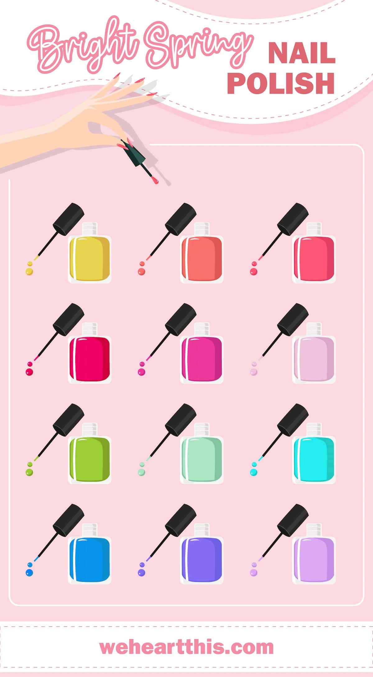 Bright (Clear) Spring Color Palette: Makeup, Hair, and Fashion Guide