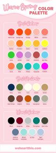 Warm (True) Spring Color Palette: Makeup, Hair, and Fashion Guide