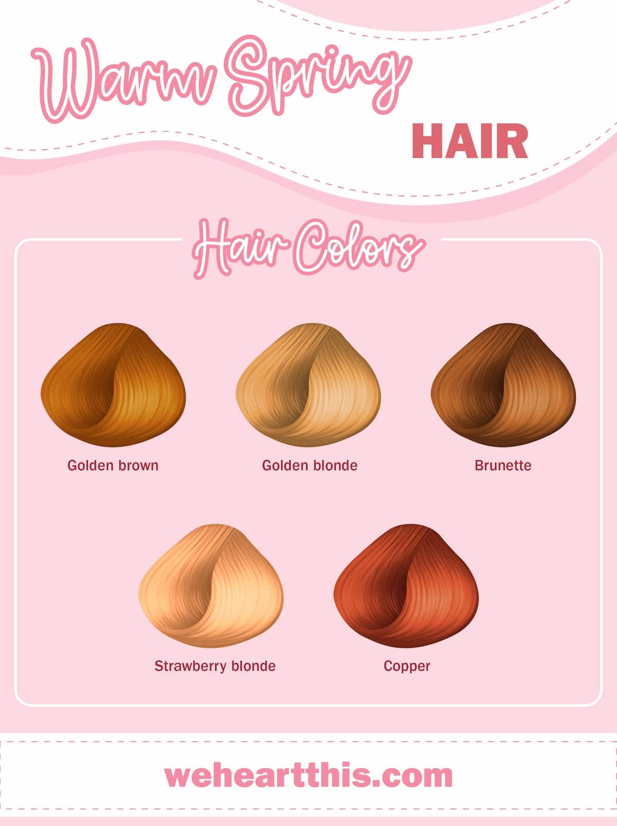 Warm (True) Spring Color Palette: Makeup, Hair, and Fashion Guide