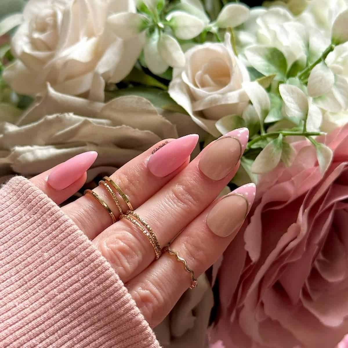 50+ Pink Spring Nails To Complete Your Springtime Look