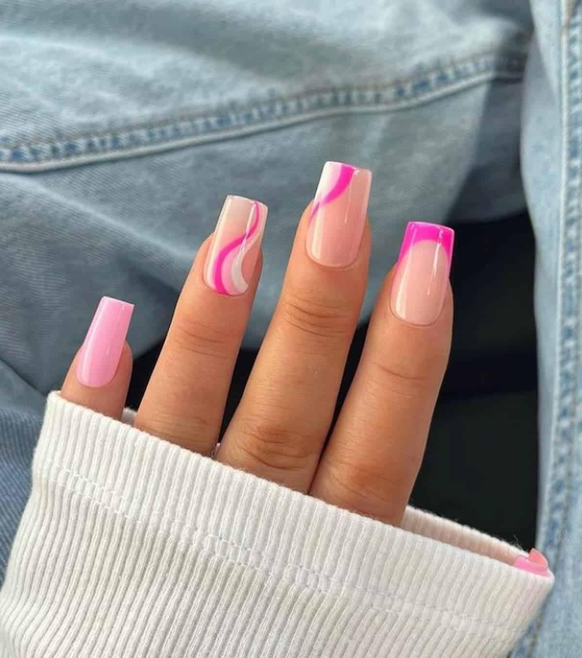 50+ Pink Spring Nails To Complete Your Springtime Look