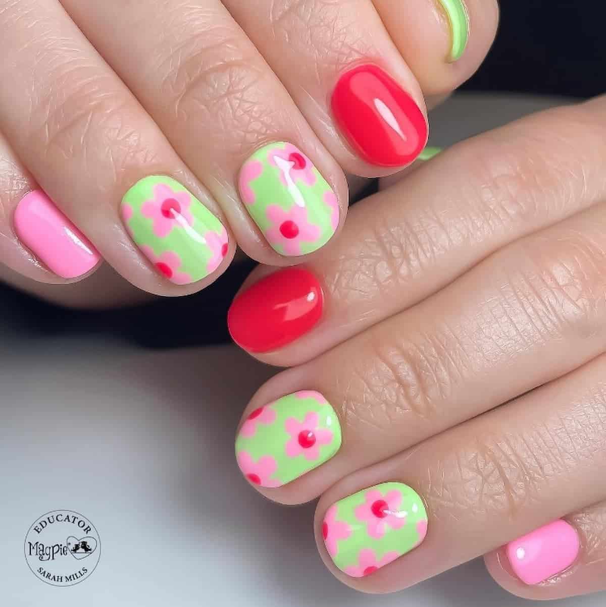 40 Short Spring Nails You Need To Try
