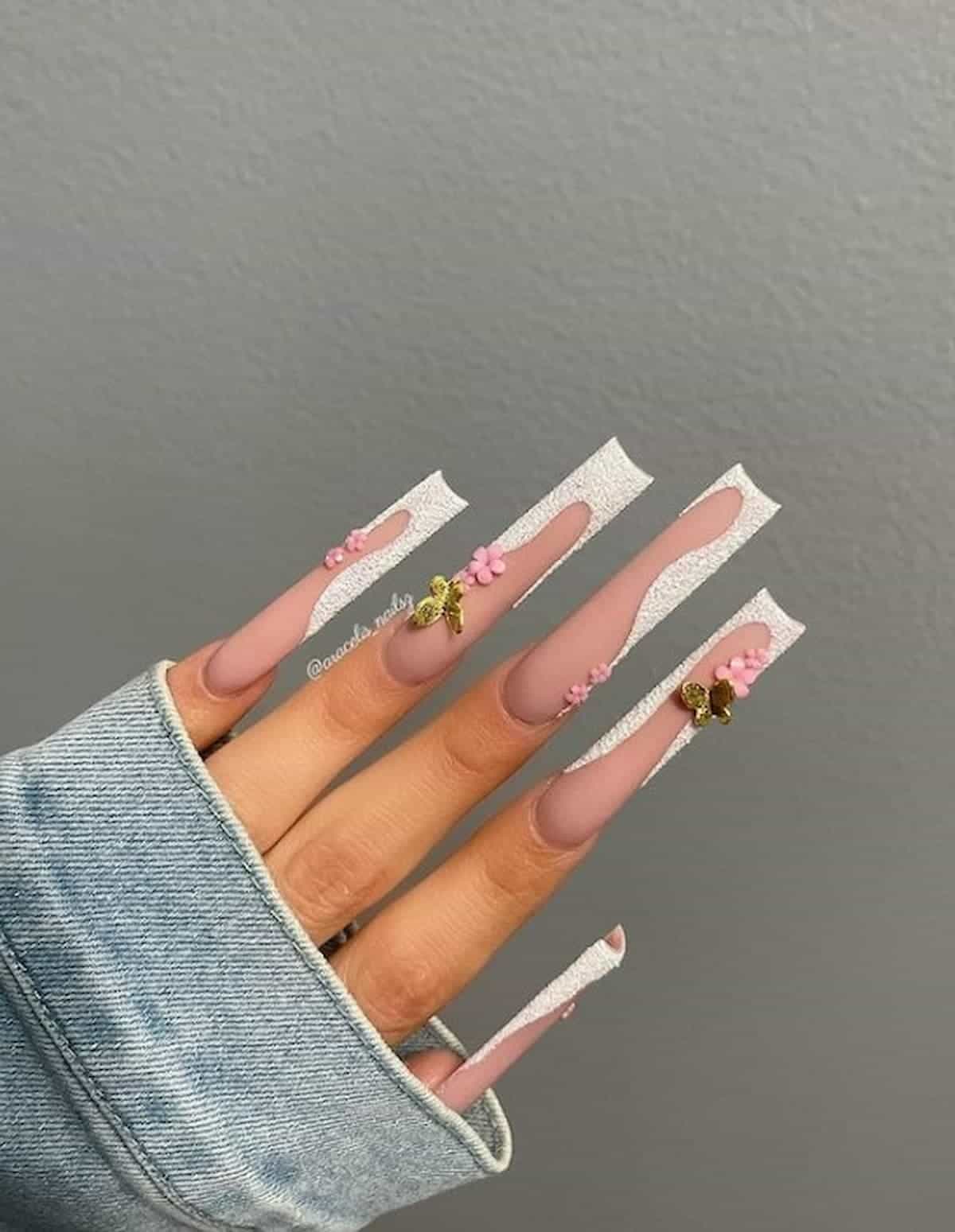 45 Vibrant Spring Acrylic Nails To Elevate Your Spring Style!