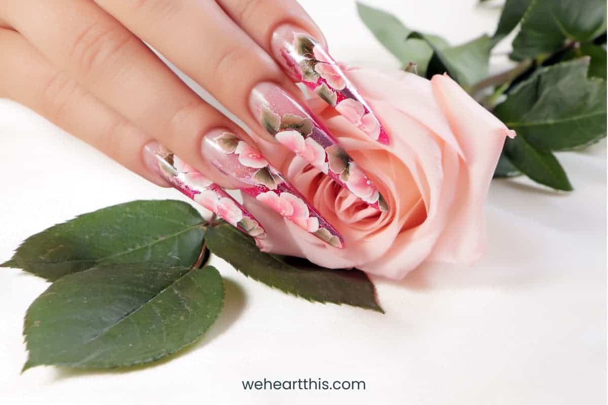 45 Vibrant Spring Acrylic Nails To Elevate Your Spring Style!