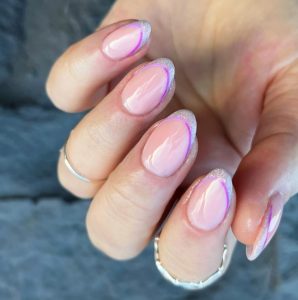 25 Glitter French Nails to Make Your Mani Sparkle and Shimmer