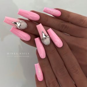 41 Gorgeous Pink and White Nails You'll Want To Get Right Now!