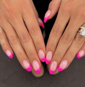 50+ Pink French Tip Nail Designs to Elevate Your Nail Game