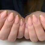 50 Stunning Gold French Tips for an Elegant and Glamorous Look
