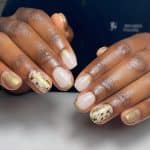 50 Stunning Gold French Tips for an Elegant and Glamorous Look