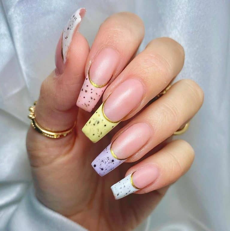 53 Long French Tip Nails For A Glamorous Look