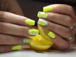 40 Delightful Lemon Nail Designs for a Vibrant Summer Look