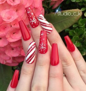 53 Red Christmas Nails To Complete Your Stunning Holiday Look