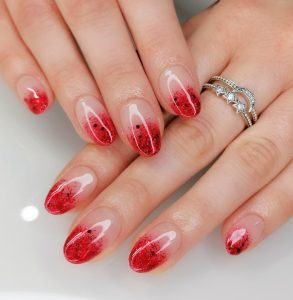 33 Red Ombré Nails for a Bold, Romantic, or Powerful Mani