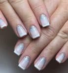 40 Timeless White and Silver Nails: Elegance Meets Modern Glam