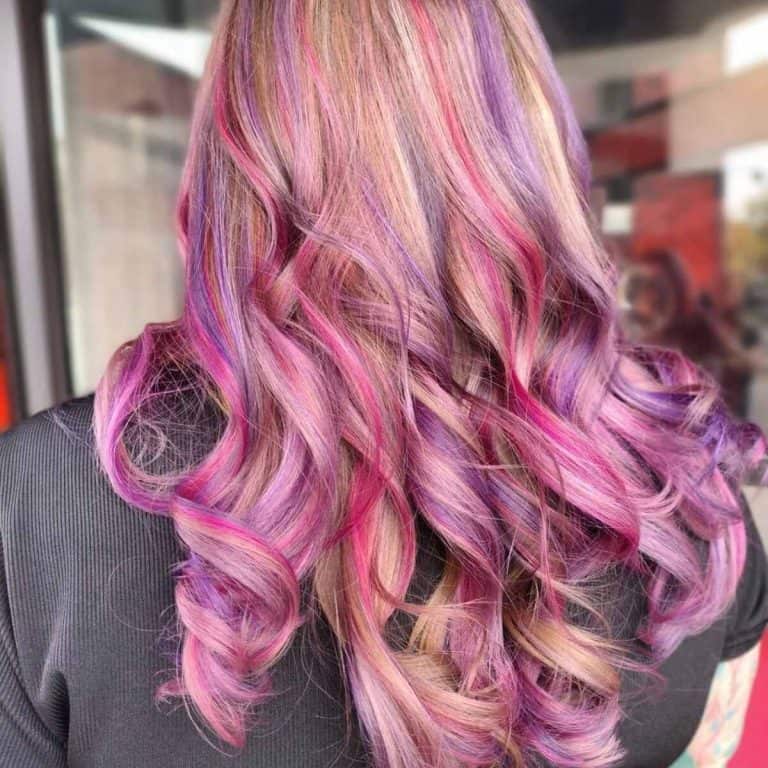 19 Pink and Purple Hair Ideas To Look Magical