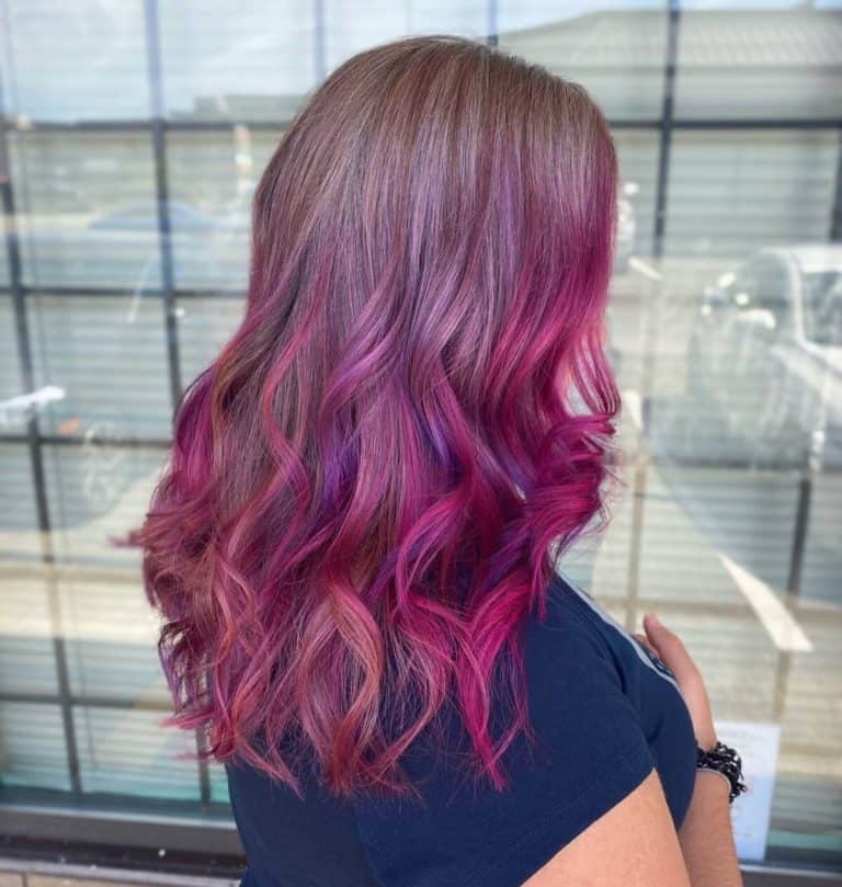 19 Pink and Purple Hair Ideas To Look Magical