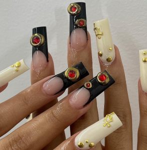 55 Beautiful Long Nail Ideas To Spice Up Your Style