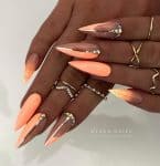 55 Beautiful Long Nail Ideas To Spice Up Your Style
