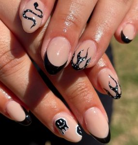 47 Stunning Snake Nail Designs That Are Ssssuper Stunning!