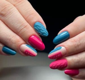 51 Trendy Sweater Nail Designs for Cozy-Chic Manicure