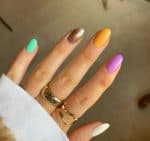 Short Gel Nail Designs: 39 Short Nail Inspirations