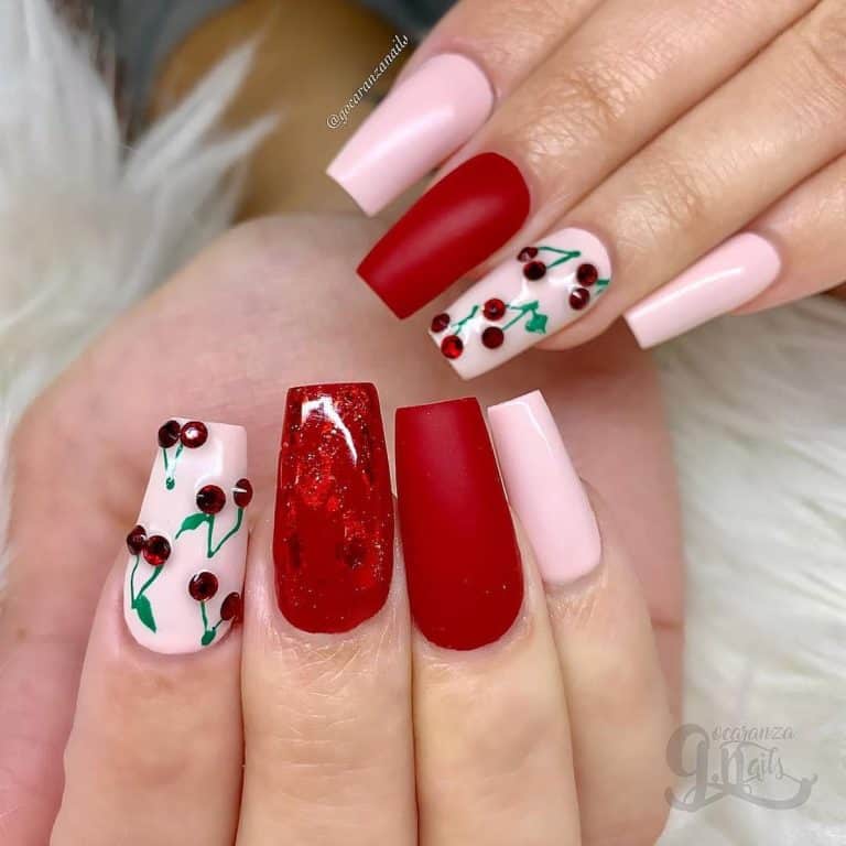 51 Matte Red Nails That Make a Powerful Statement