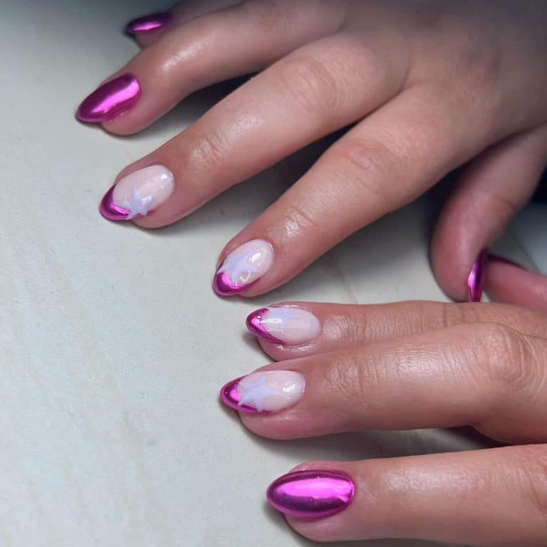 30 Pink Chrome Nails for a Trendy and Glamorous Manicure