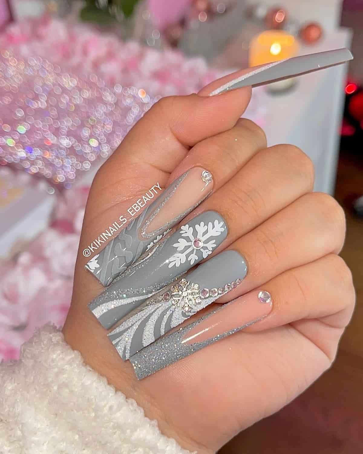 60+ Brr-illiant Winter Nail Designs for the Season
