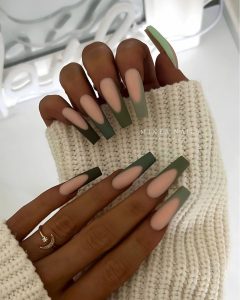 53 Chic Matte Green Nail Ideas for Your Next Mani Session
