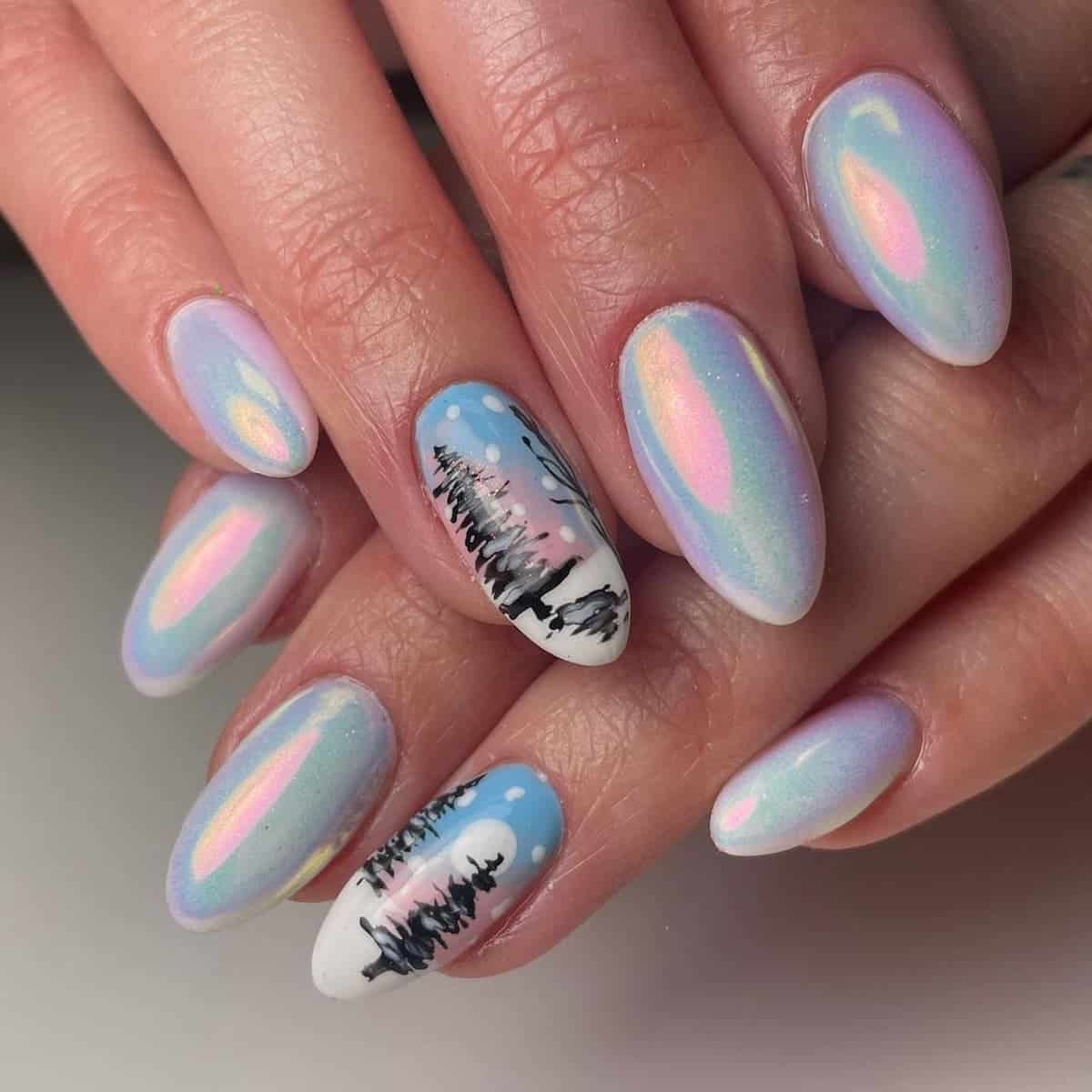 60+ Brr-illiant Winter Nail Designs for the Season