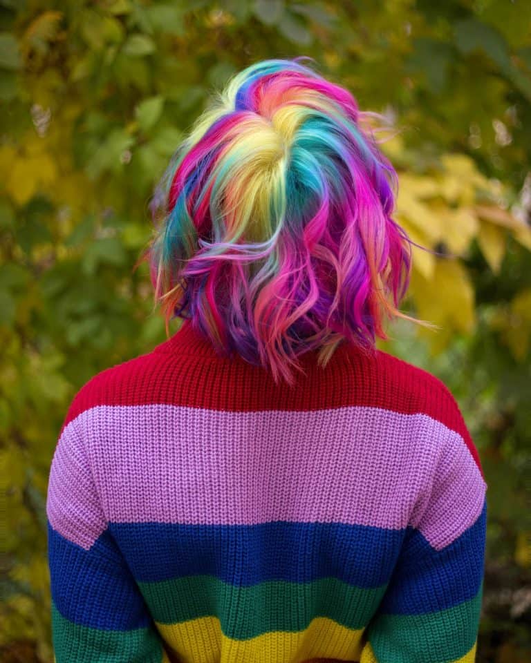 24 Top Rainbow Hair Color Ideas + Tips To Keep Them Vibrant