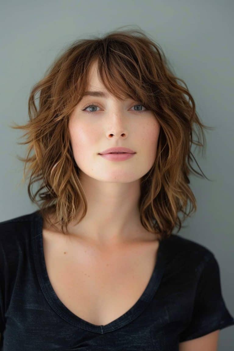 25 Medium-Length Shag Hairstyles for a Chic, Modern Look